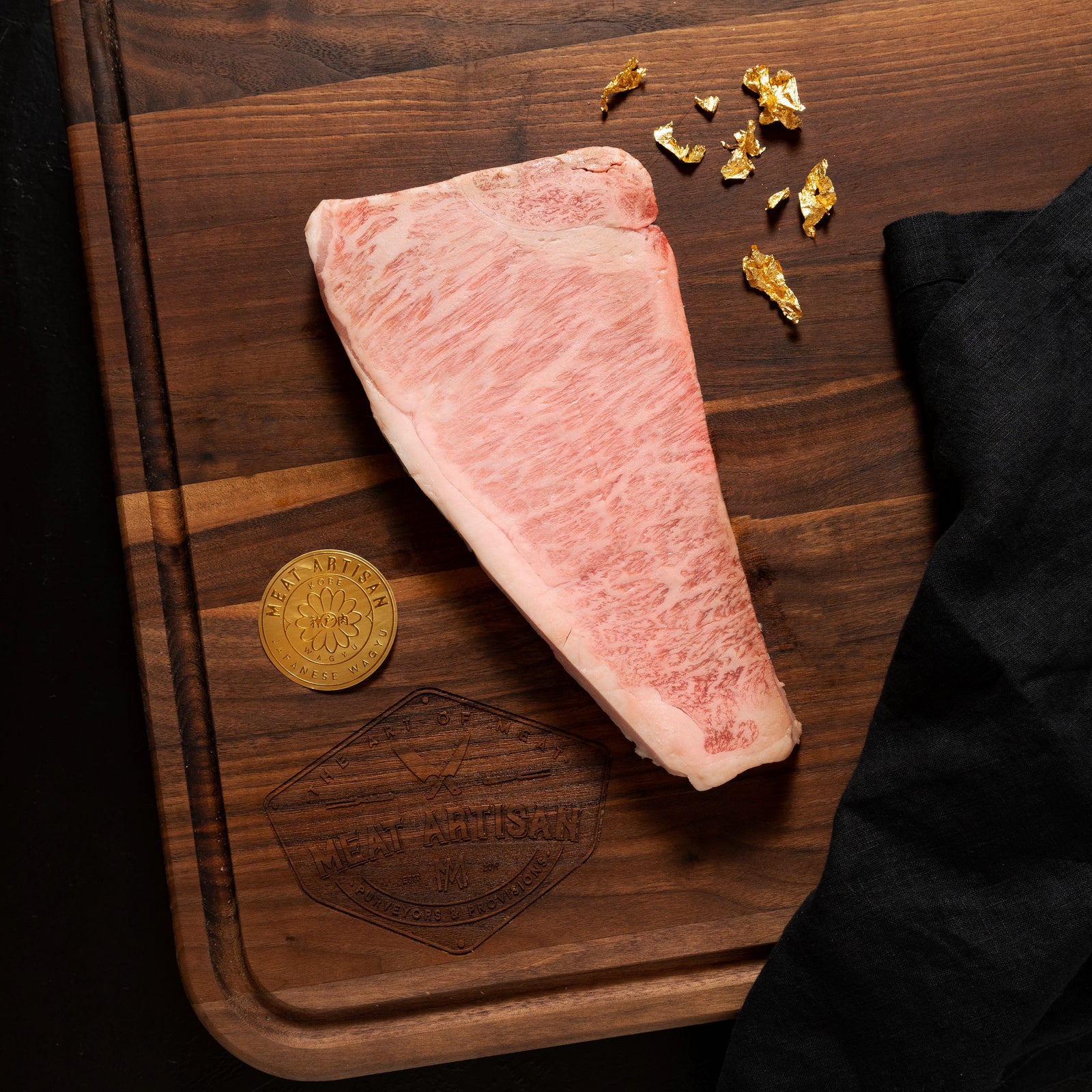 BMS 12 Japanese Wagyu KOBE Beef A5 NY Strip